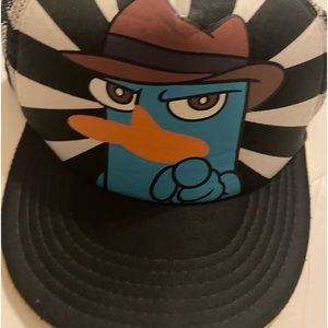 Disney | Accessories | Disney Phineas And Ferb Perry The Platypus Cap ...